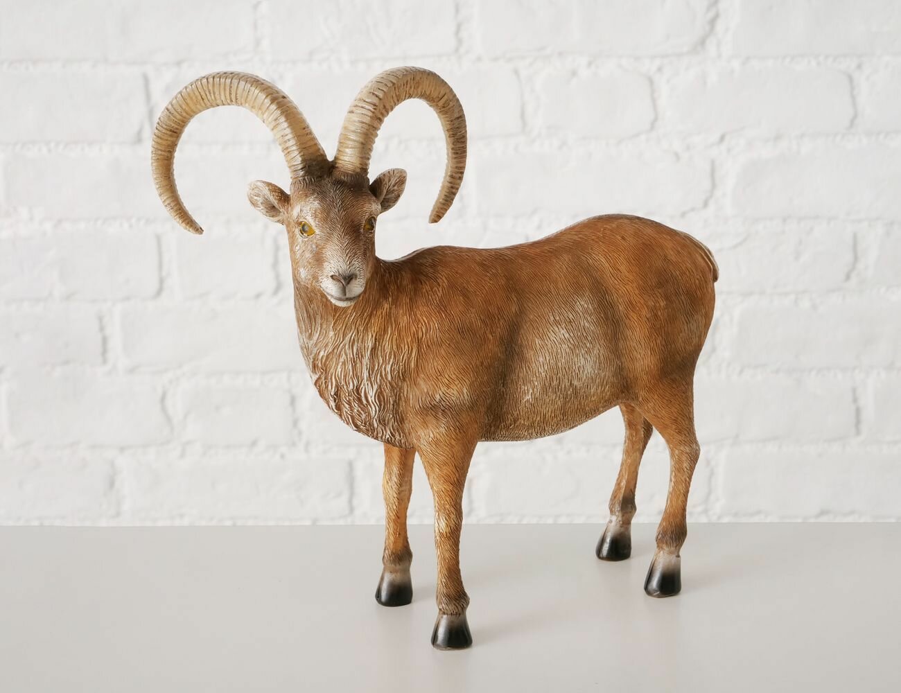 Декоративная фигура муфлон флимс, полистоун, 23 см, Boltze 2059918-1