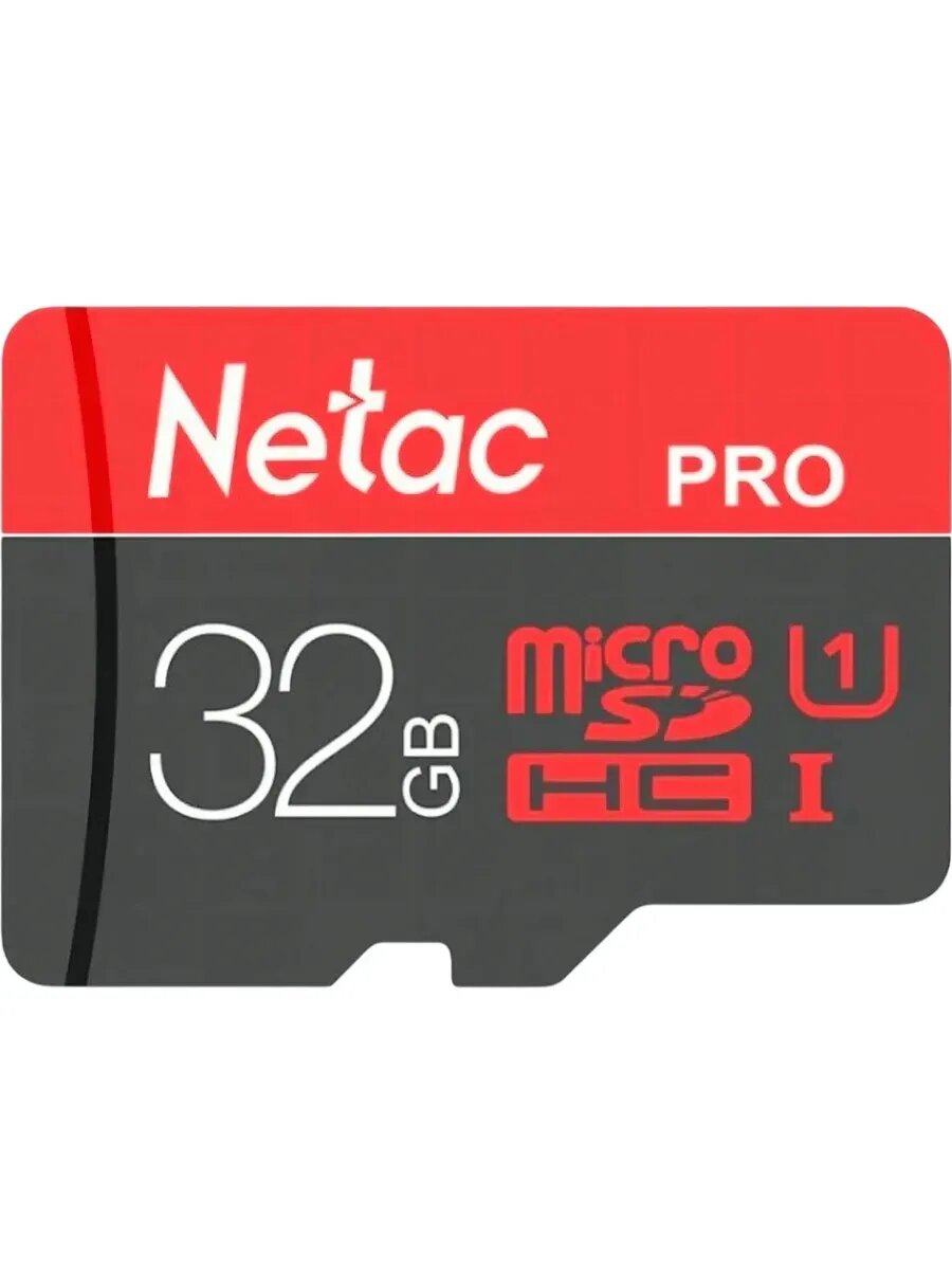Флеш карта microSDXC 32GB Netac P500 Ultra w/o adapter