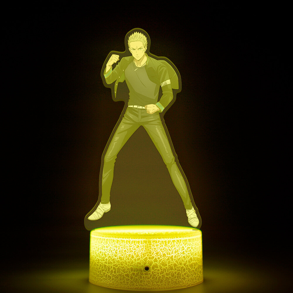 202616 Цветной пульт дистанционного управления ветроустойчивый колокольчик для мальчиков аниме периферия магазин Guzi акриловый светодиодный ночник оптовый источник