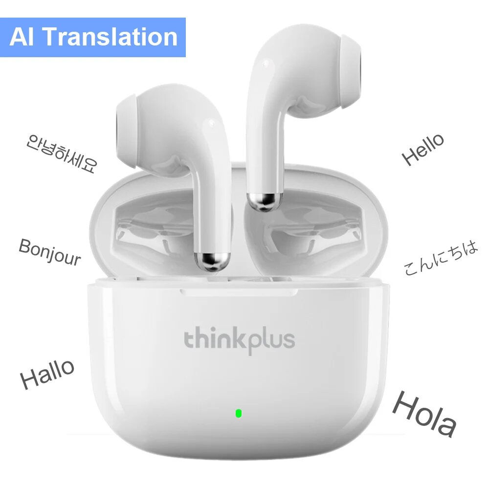 Lenovo ThinkPlus LP40pro AI Translation Беспроводные наушники White With AI