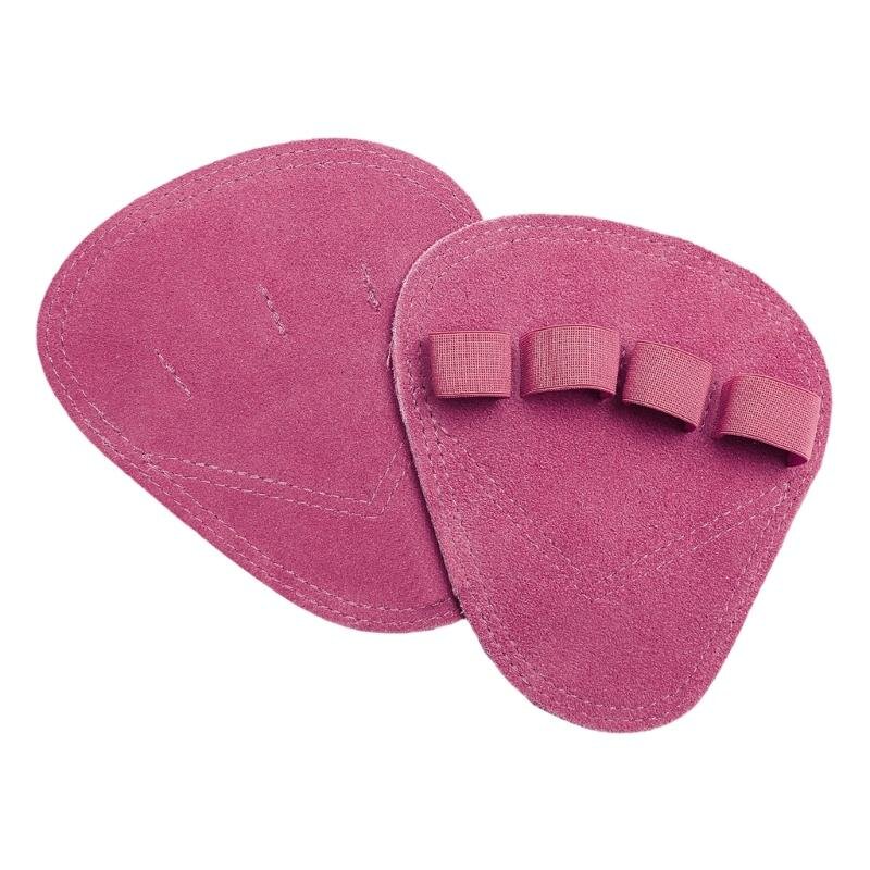 Тренажёрные защитные накладки для рук, розово-красный