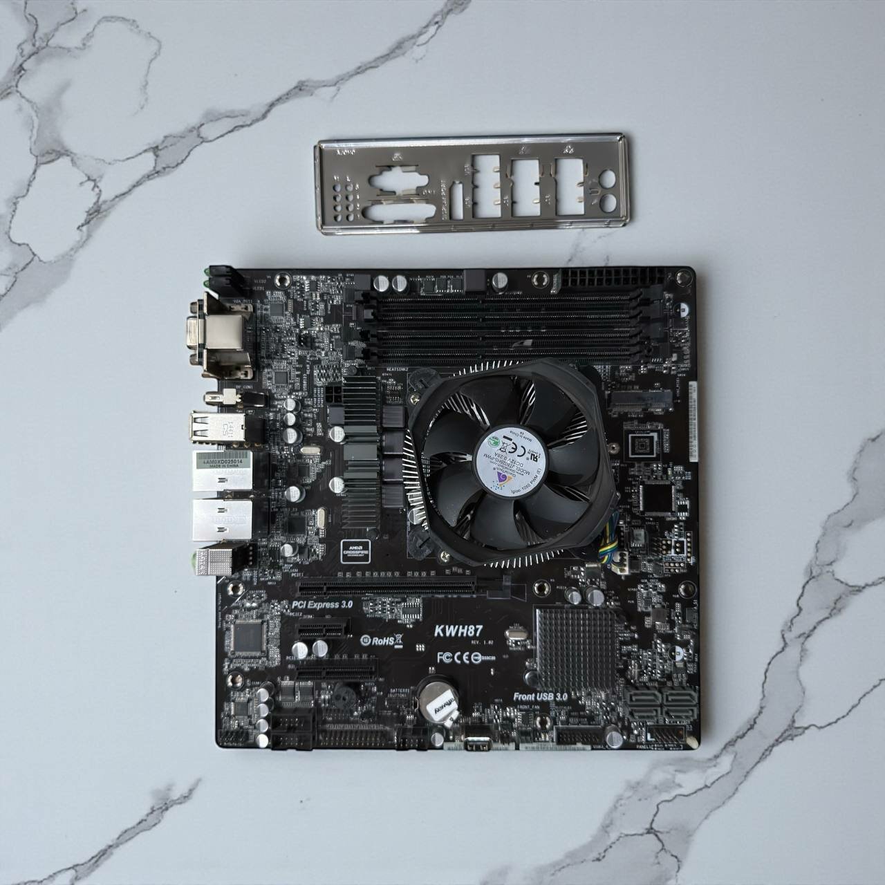 Материнская плата Kraftway KWH87/ H87 / 4xDDR3 / VGA (D-Sub),displayport / LGA 1150 / Micro-ATX