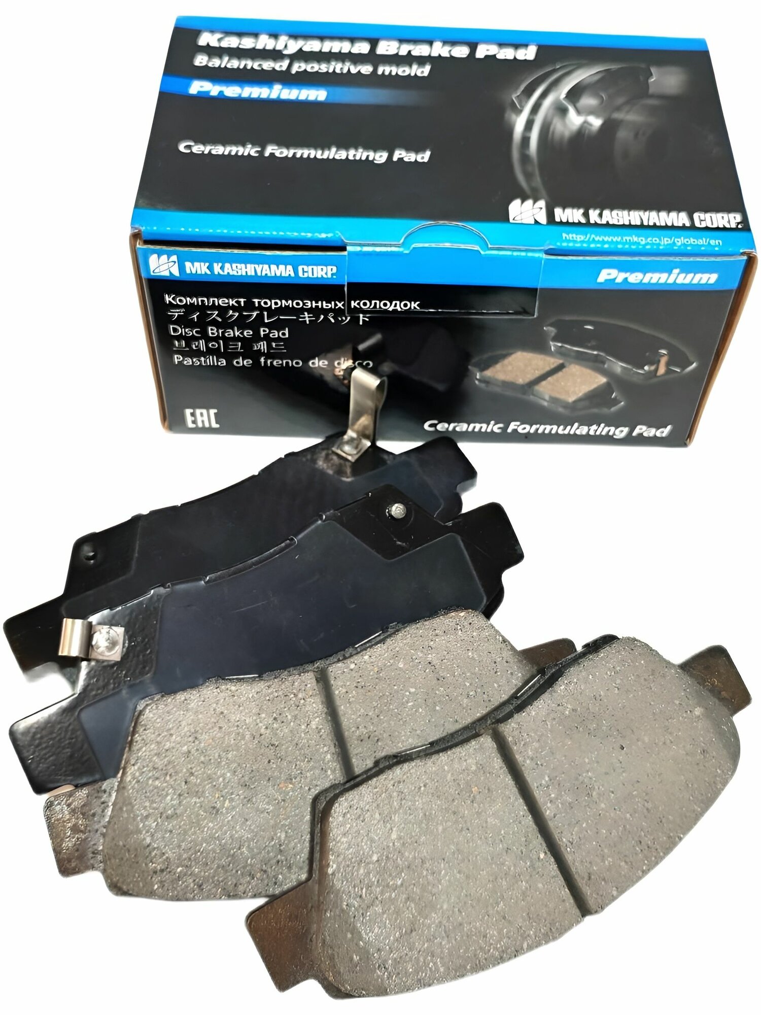 Тормозные колодки передние HONDA FIT GR GS c 2019г KASHIYAMA керамические