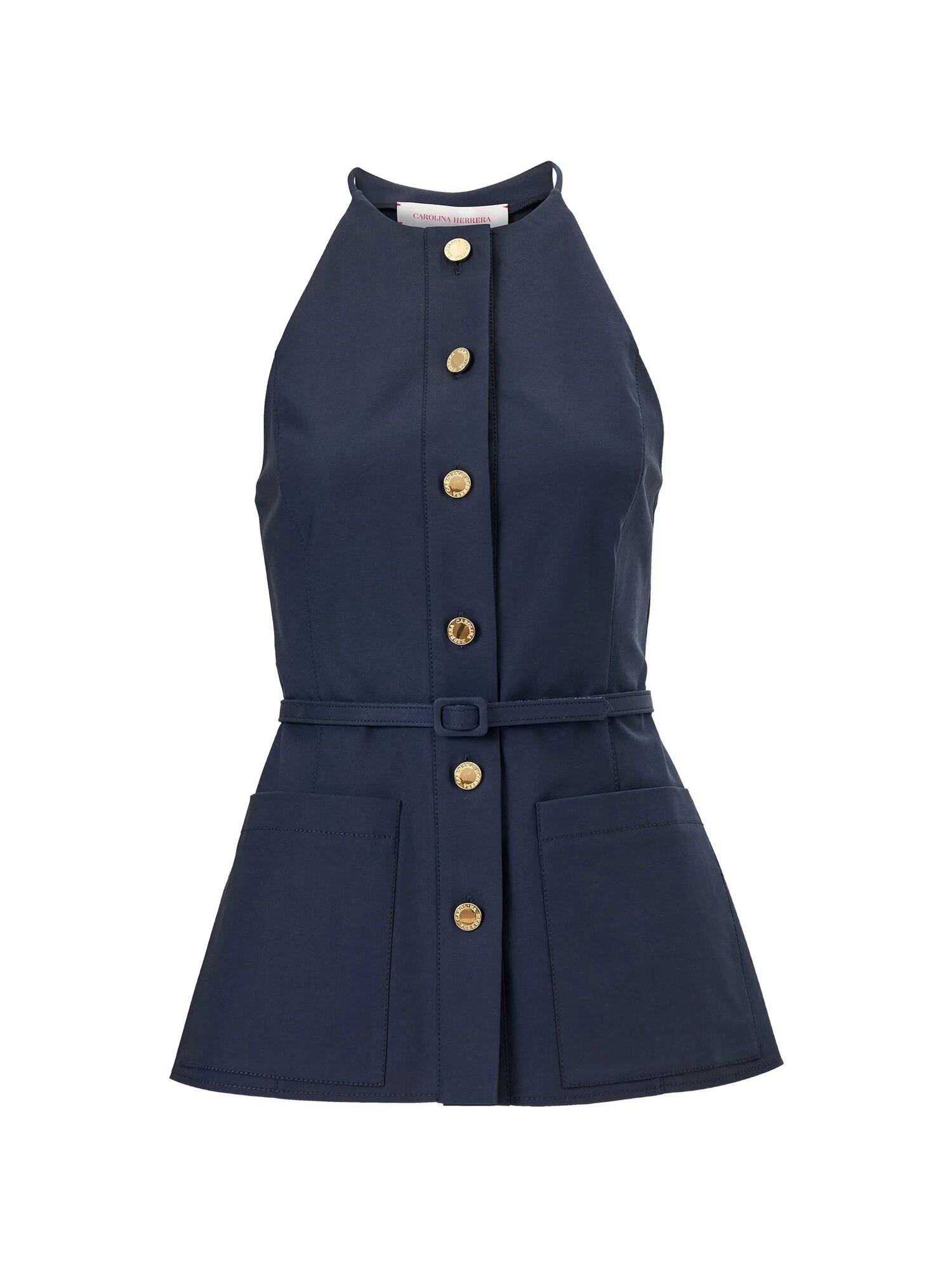 Топ Button-front top
