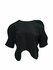 Блуза Wavy-hem short-sleeve blouse