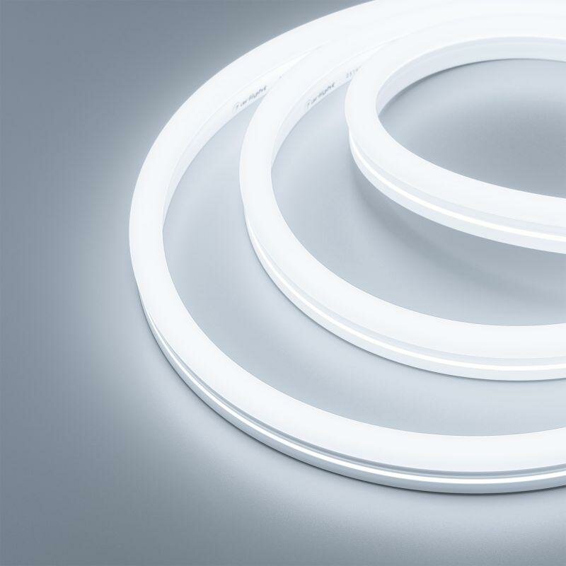 Лента светодиодная MOONLIGHT-SIDE-X336-12x24mm 230В White 6500К 11Вт/м IP65 wire x1 грибовидная форма герметичная (уп.50м) Arlight 051905