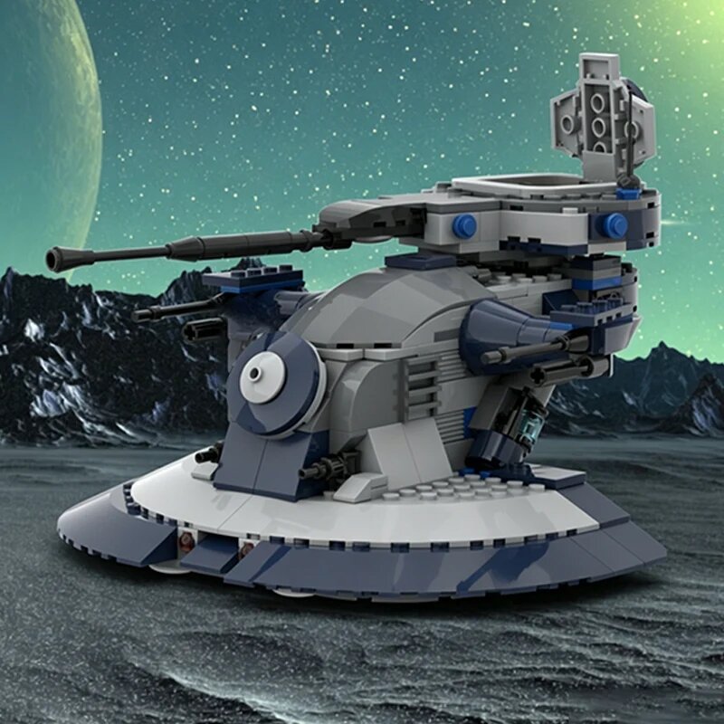 LEGO MOC Военный танк, P24153, 396 деталей