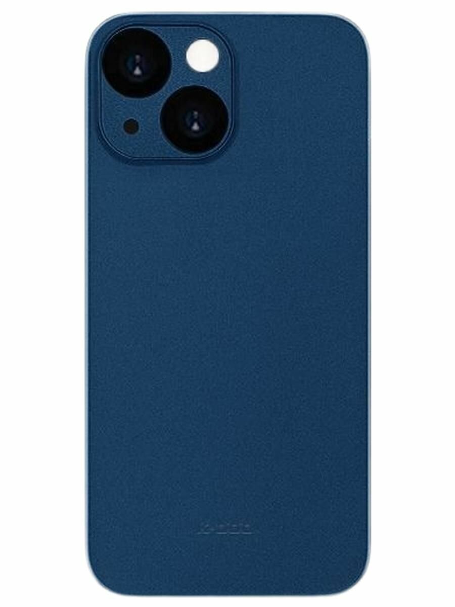 Чехол на iPhone 13, Air Skin ультратонкий пластик, синий