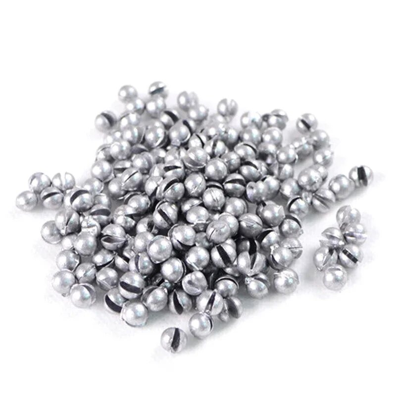 Грузила шары рыболовные, 0.2-2.1 г, Цвет: 2.1g-50pcs