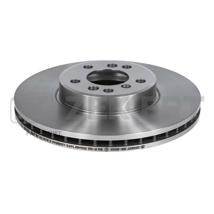 ZEKKERT BS-5335 Диск торм. перед. BMW X3 (E83) 06- X5 (E53) 00-