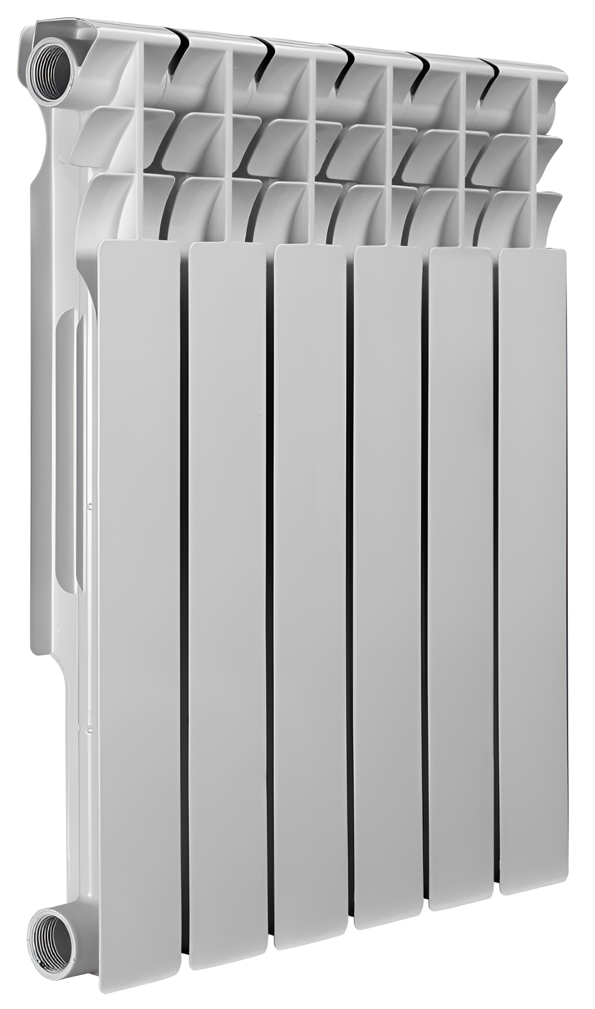 Радиатор биметаллический AZARIO BM500/80 6 секций BM500/80/6 белый