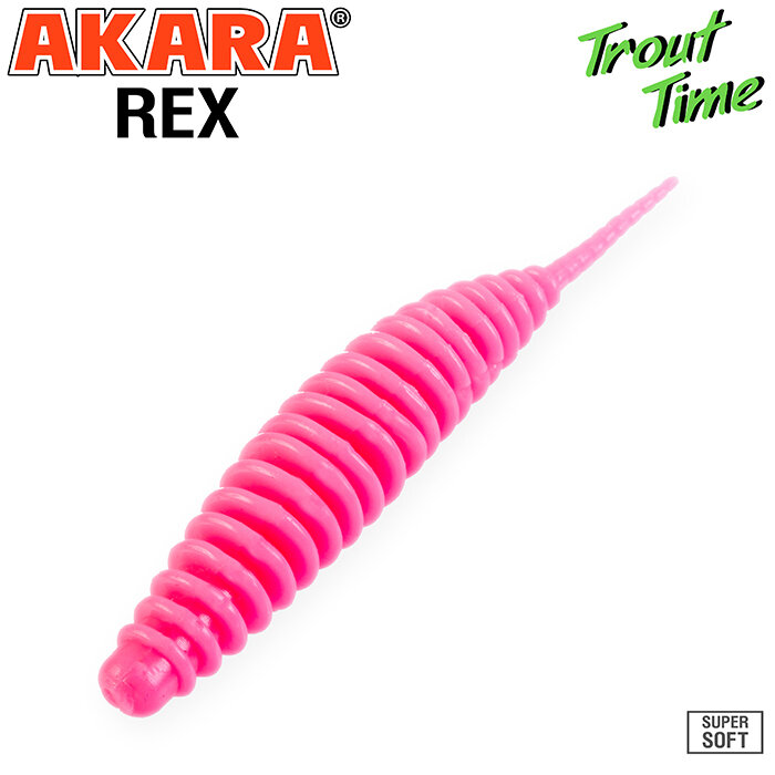 Силиконовая приманка Trout Time REX 2,5 Cheese 63.5мм, 10 шт. №420