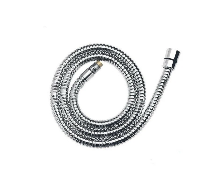 Шланг для вытяжной лейки Frap для парикмахерского или кухонного смесителя 150 см. Размер подключения 1/2 х M15