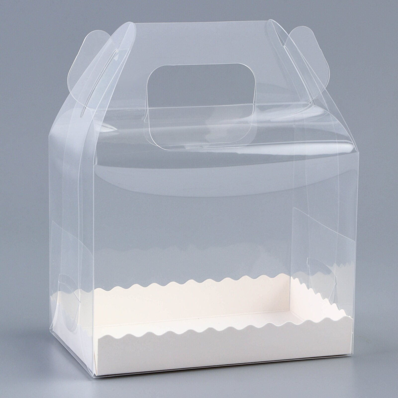 Коробка под рулет, белая 13×8×10 см