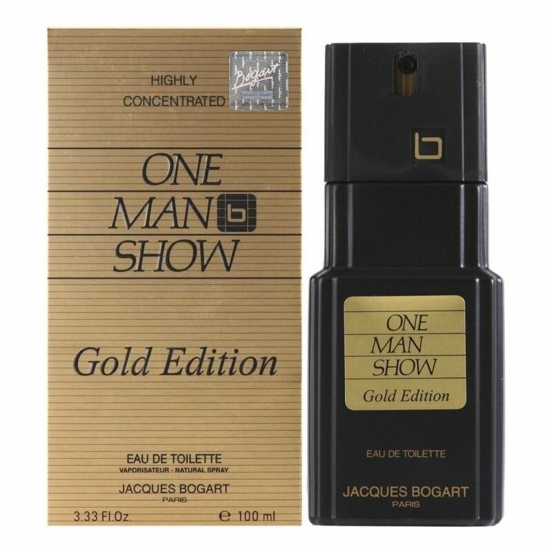 Jacques Bogart One Man Show Gold Edition Туалетная вода для мужчин 100 ml