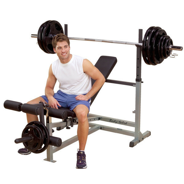 BODY SOLID GDIB-46L Силовая скамья для жима, для домашнего или коммерческого использования