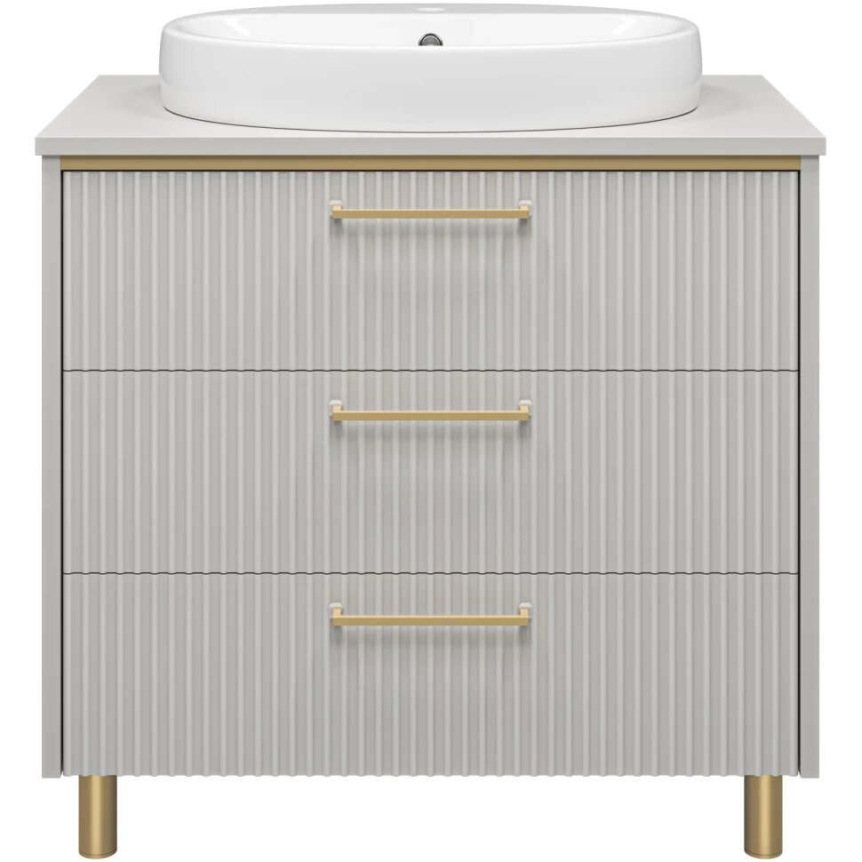 Тумба под раковину 82,2 см Brevita Elche ELC-0080-0302Я (без раковины)