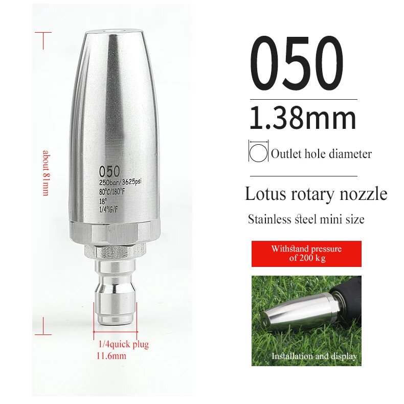 Насадка для мойки высокого давления форсунки дляАксессуары для автомойки, насадка водяного 050