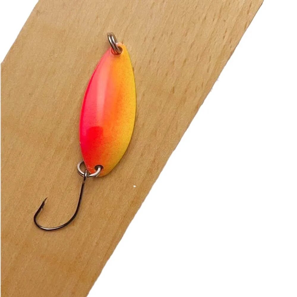 Магблю 1 шт. Лист ивы красочный конский рот блестки приманка B