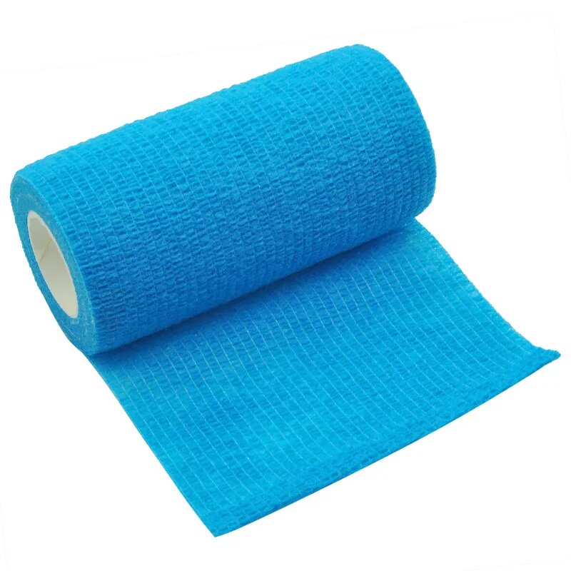 Эластичный самоклеящийся бинт Elastoplast 5 цветов 10cmx5m, sky blue