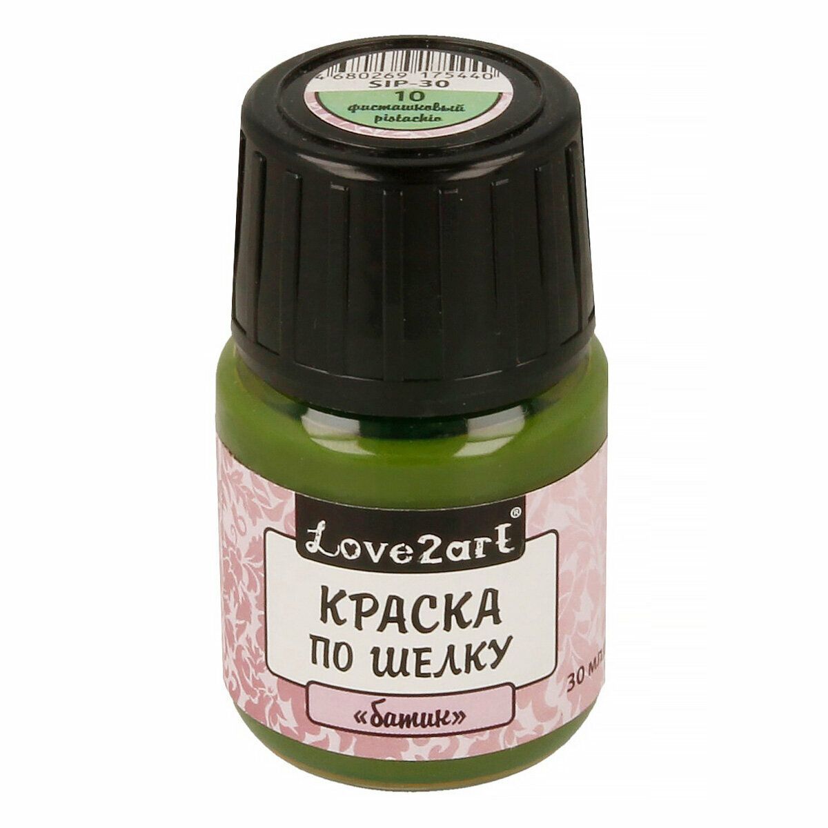 "Love2art" Краска по шелку "батик" SIP-30 30 мл 10 фисташковый