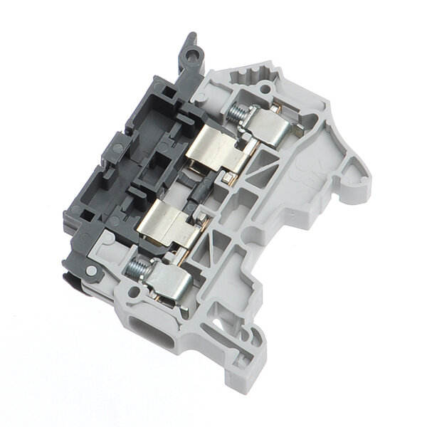 Клемма ZS4-SF1 1SNK508410R0000 под предохр. 5х20мм 5х25мм винтовая серая 4мм2 6,3А (TE/АВВ) (5 шт. в наборе)