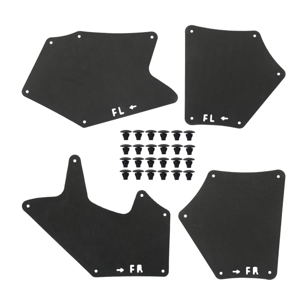 Накладка Брызговика с Зажимами 537370C030 537360C030 537390C020 Сменные Брызговики