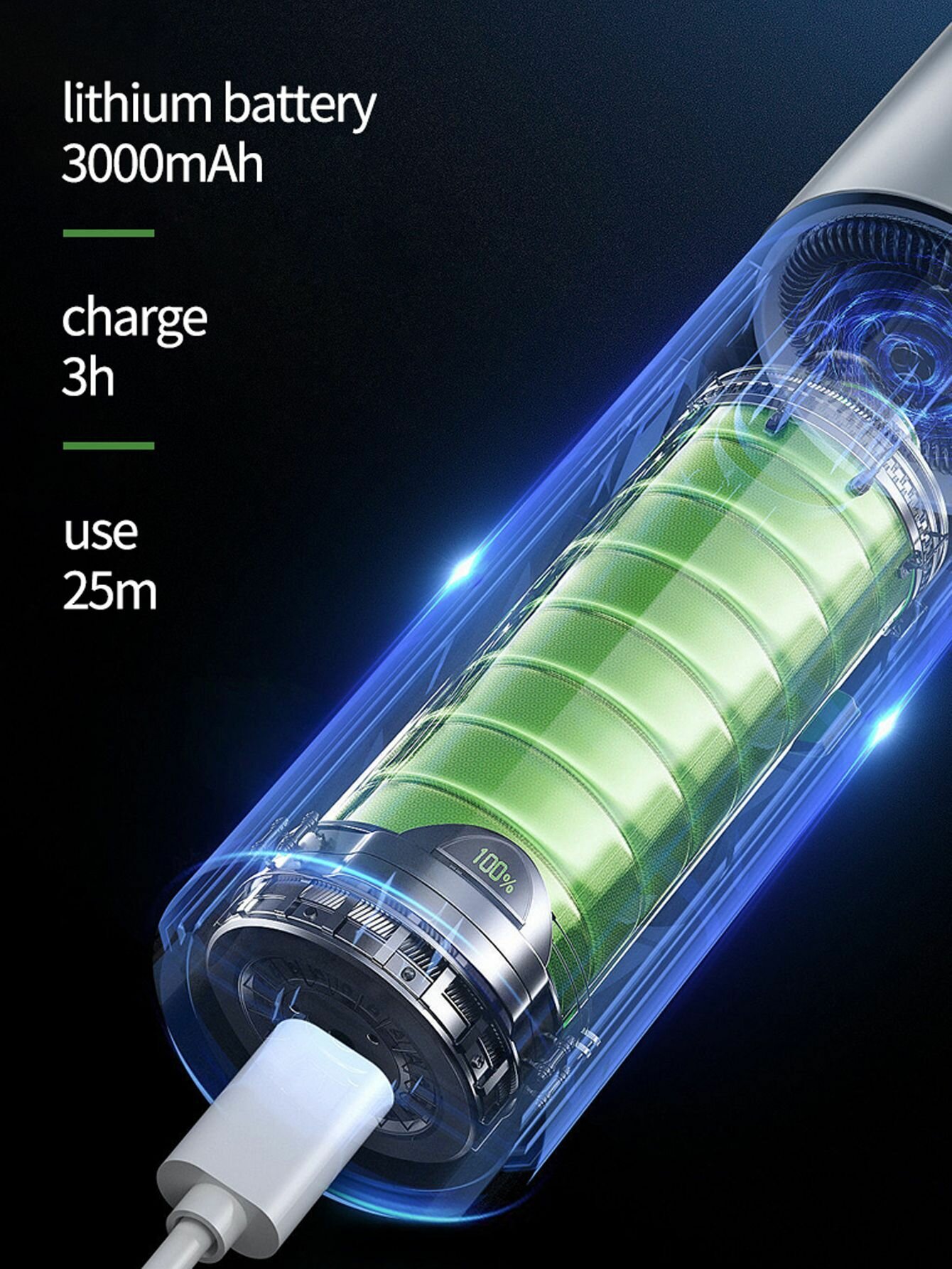 Беспроводная мини-плойка для завивки волос, Дорожная USB-перезаряжаемая керамическая плойка для завивки волос