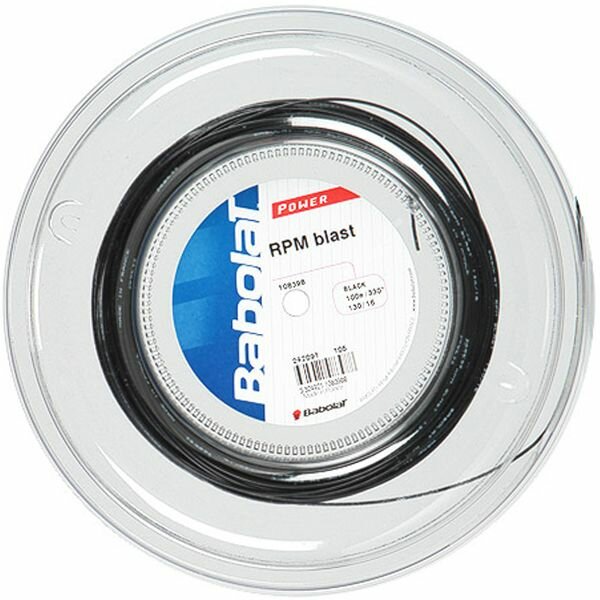 Струна для большого тенниса BABOLAT RPM Blast бобина (100 m), 1.30 mm, черный