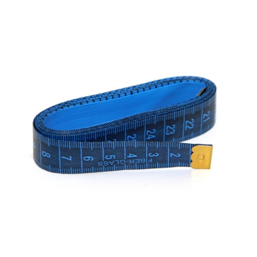 Сантиметровая лента Рукоделие 200 см х 20 мм, 1 шт, материал поливинилхлорид