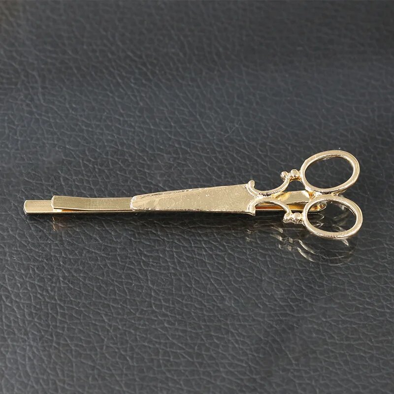 Золотая заколка для волос guangtuo Gold