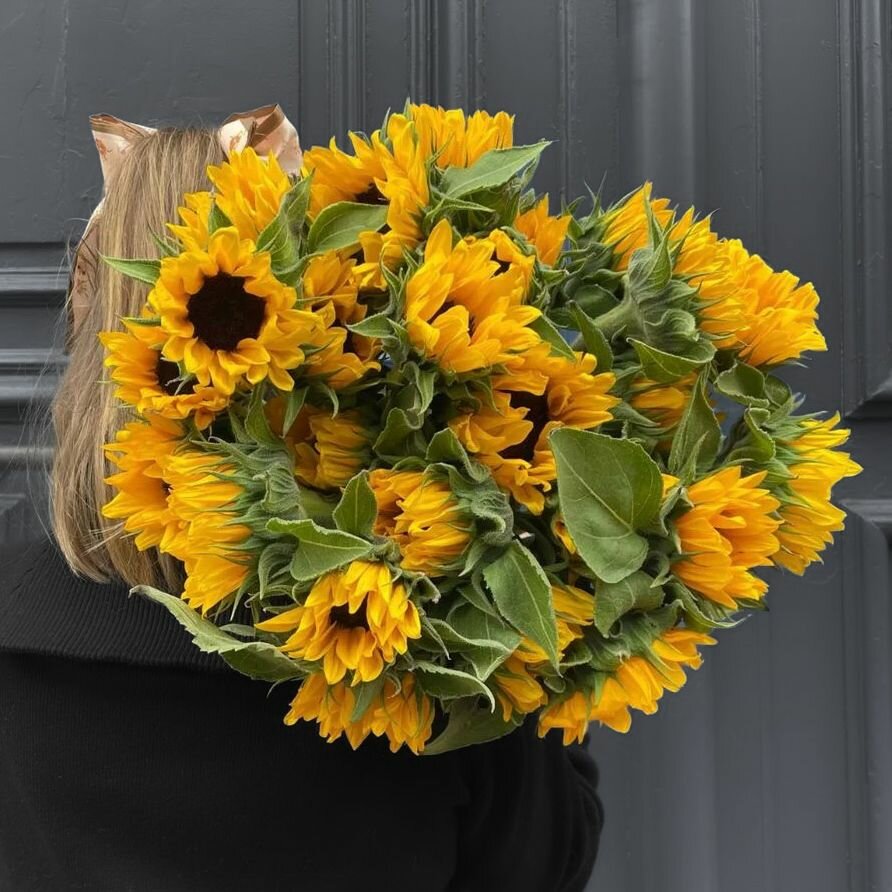 Букет подсолнухов