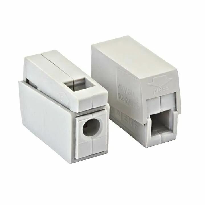 Клемма строительная 1-пр. 1,0-2,5мм2 СМК-111 EKF упаковка 5шт