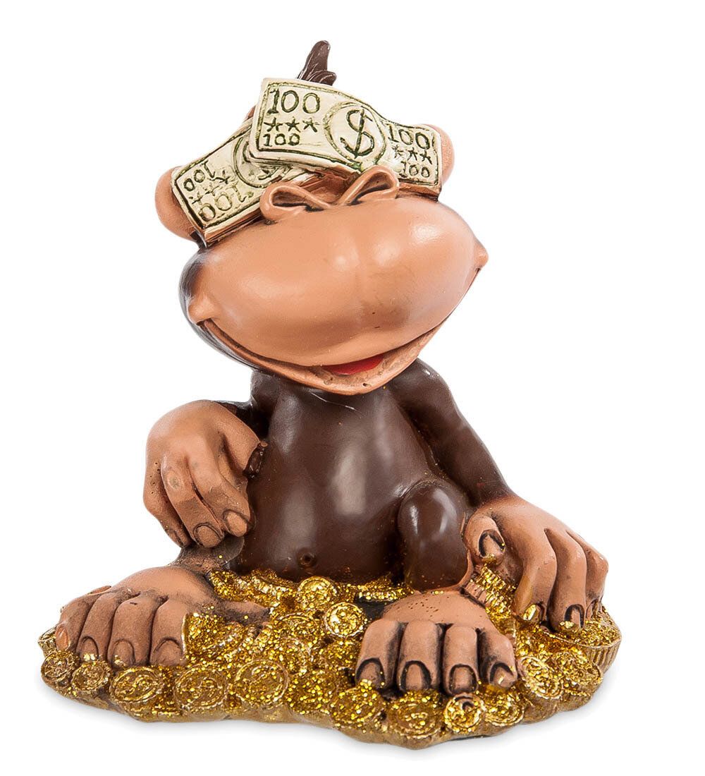 Фигурка Обезьяна "Не вижу", The Comical World of Warren Stratford