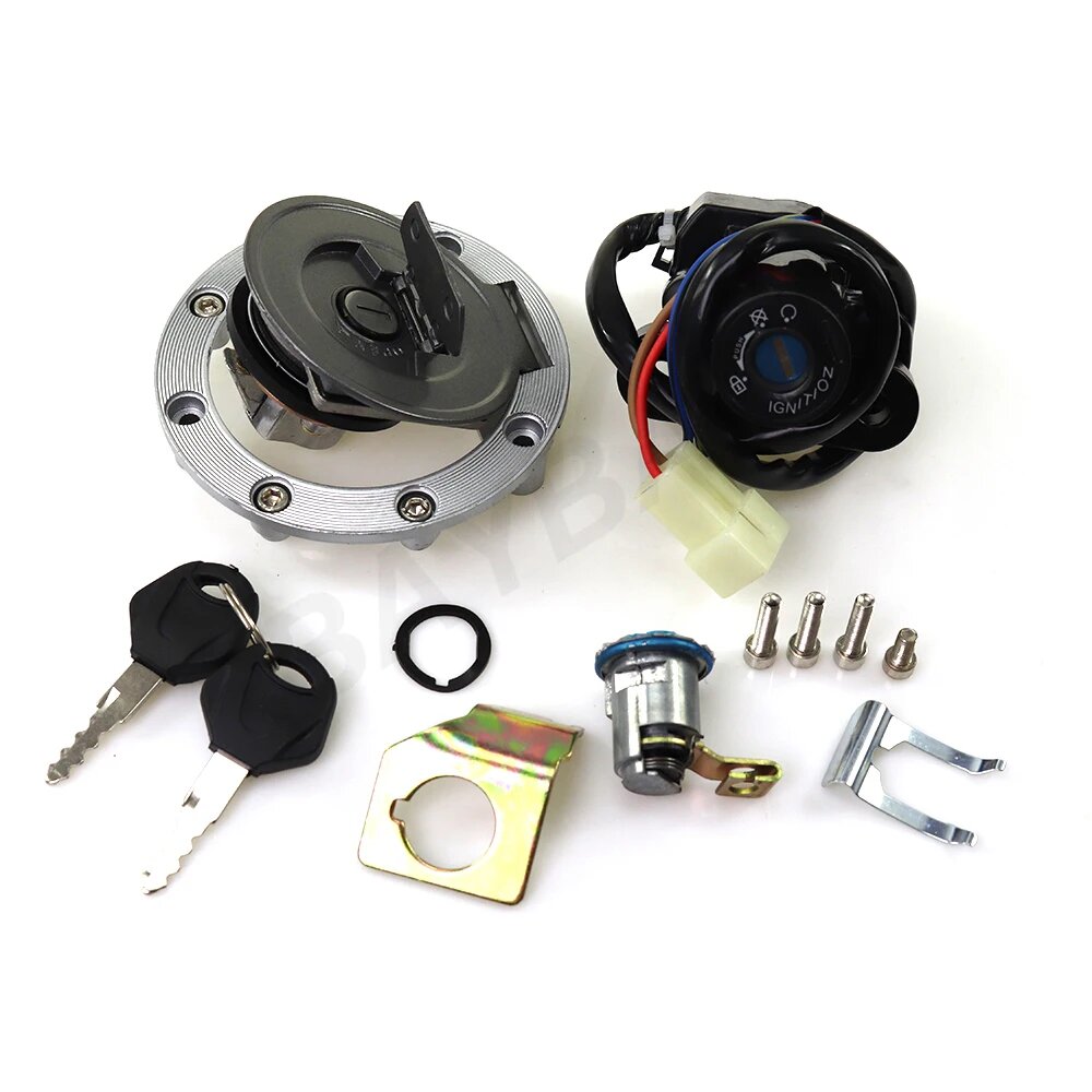 Выключатель зажигания мотоцикла, крышка топливного газа, набор ключей для замка сиденья для Yamaha MT01 MT-01 2005-2009, YZF R1 2004-2015, YZF R6 2006-2015