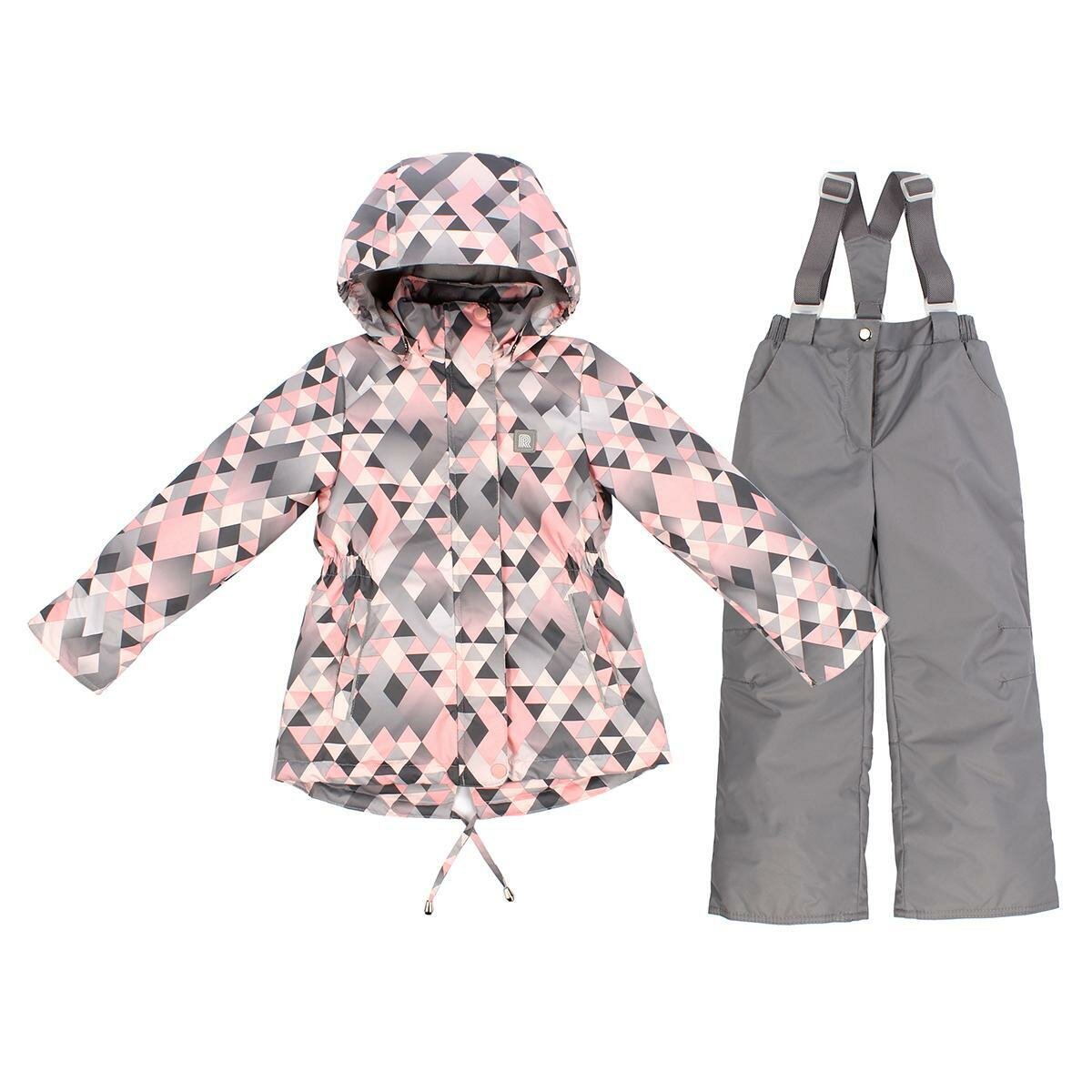 Комплект верхней одежды Комплект д/дев, р.104 "Ромбики"