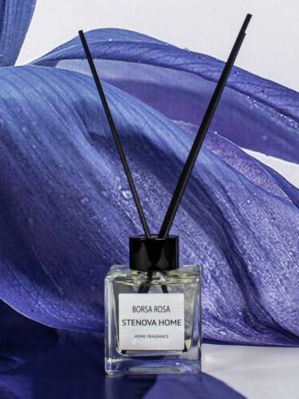 Аромадиффузор с палочками BORSA ROSA 50 мл. STENOVA HOME