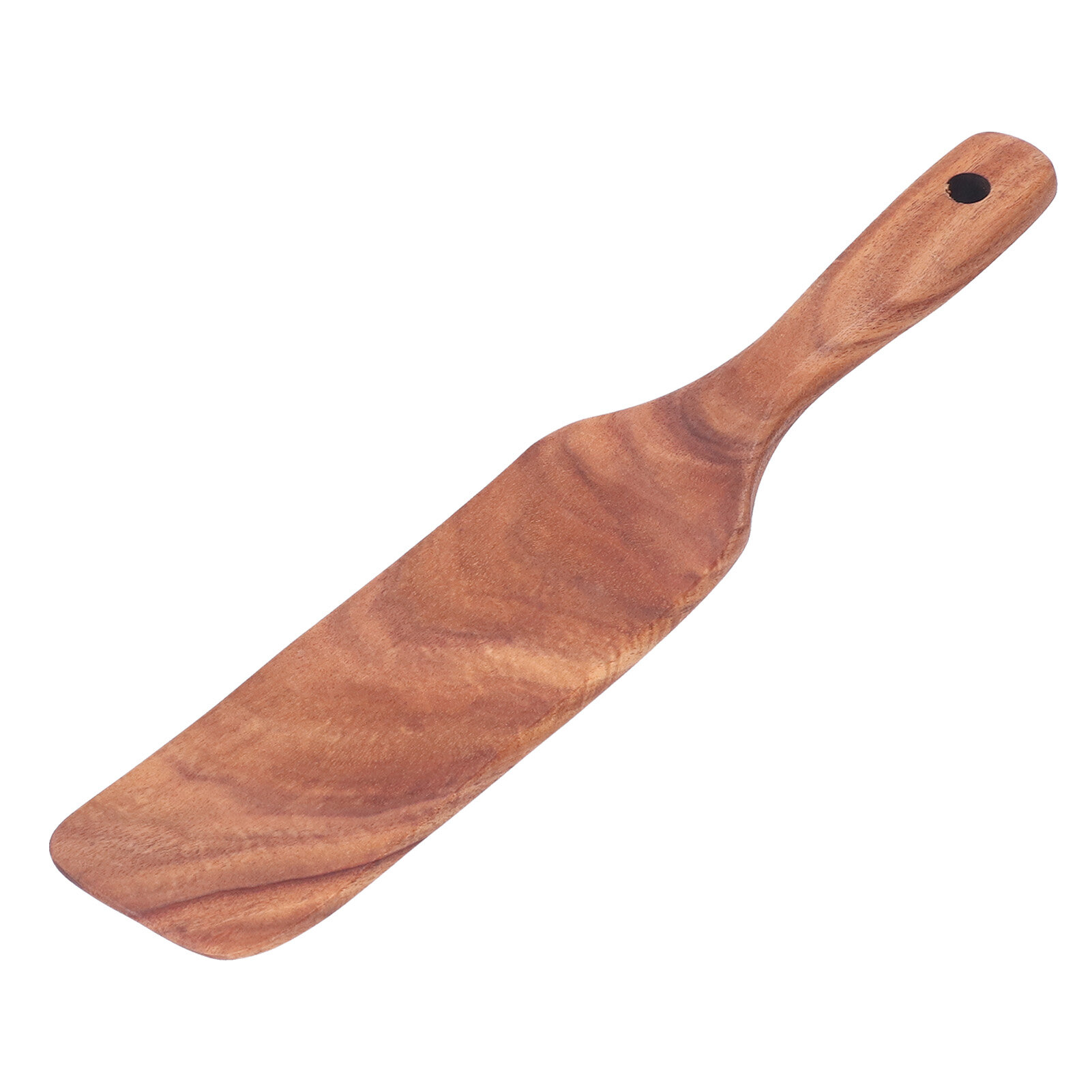 Лопатка из тикового дерева, деревянная лопатка для стейка, пиццы, приготовления салата, лопатка для жарки деловых подарков, домашняя кухня, маленькая лопатка 9,3x2 дюйма
