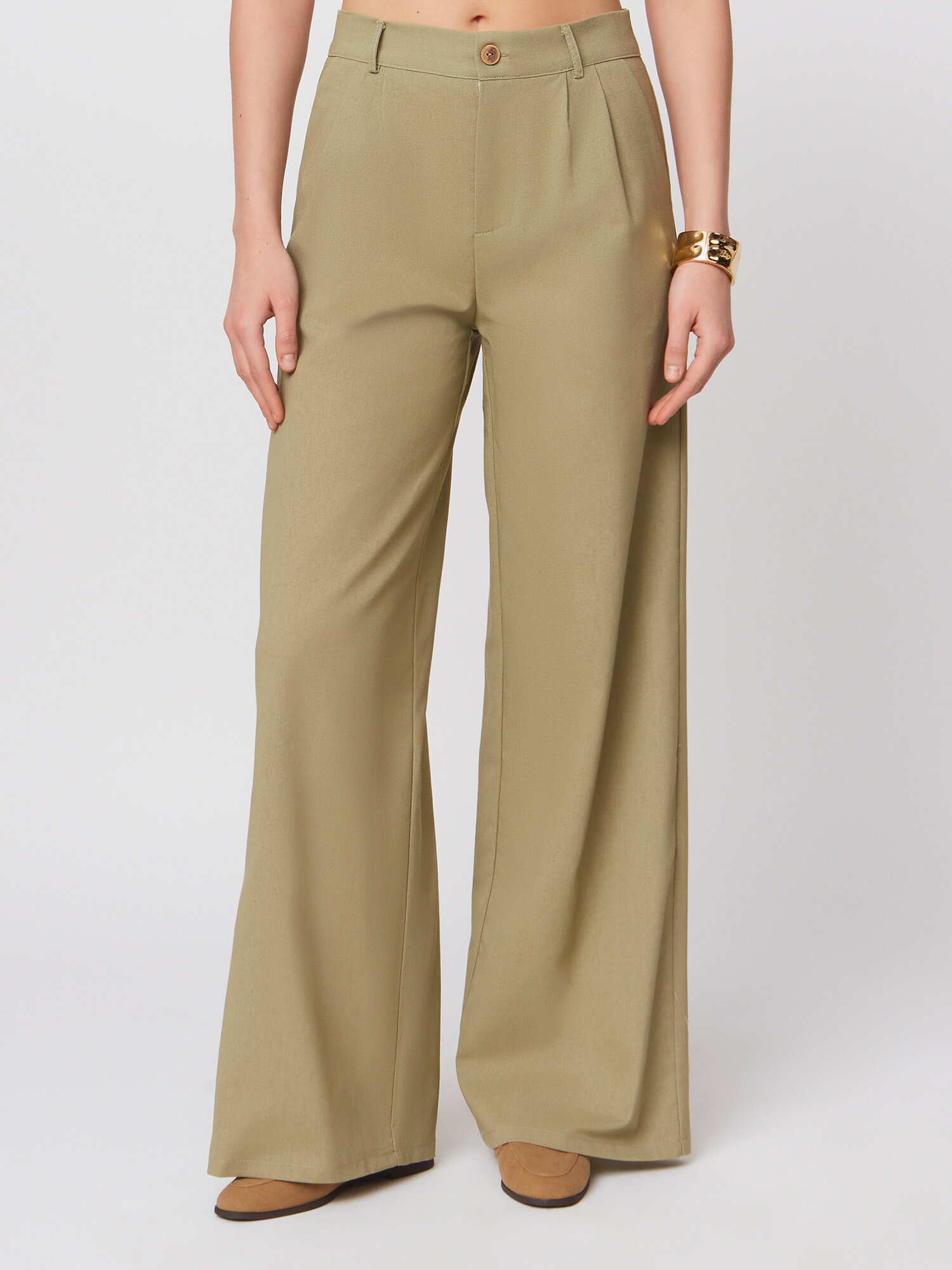 Брюки палаццо