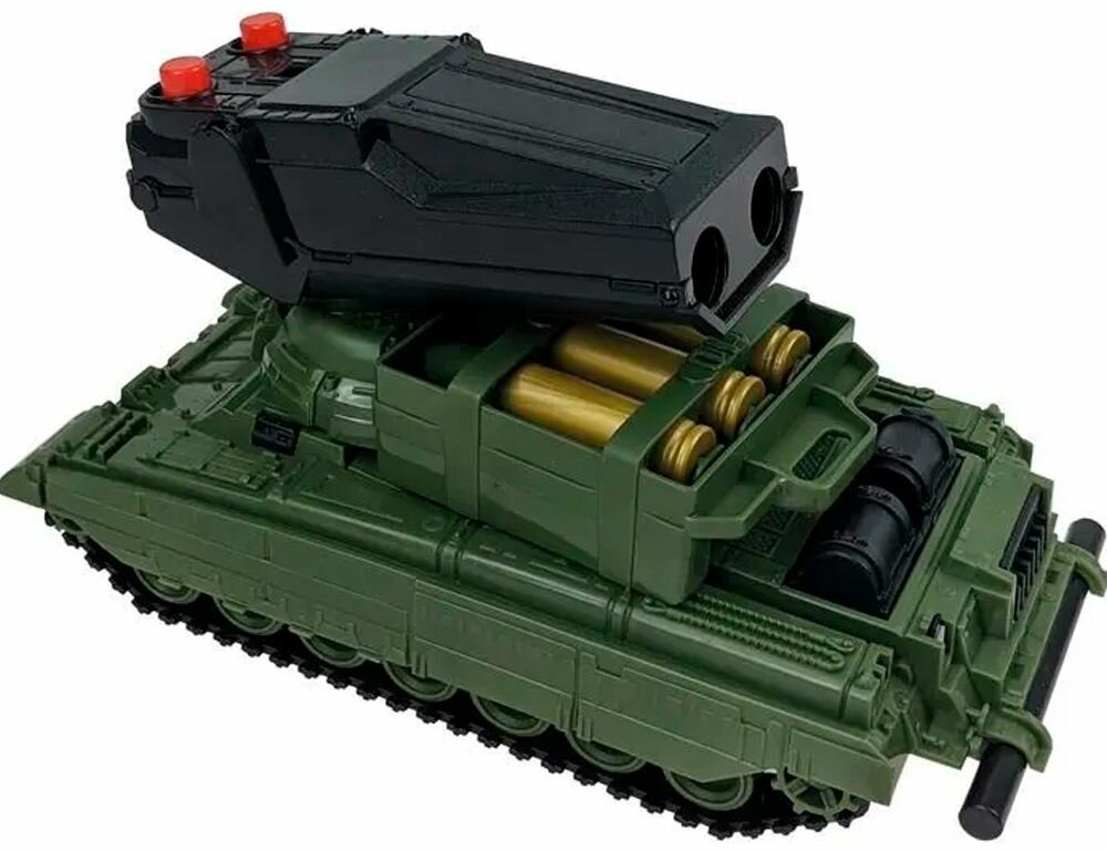 Пластиковая модель "БМП НП-01" с ракетной установкой и боеприпасами для детей, игрушечный транспорт, сюжетно-ролевая игрушка для мальчиков, для игр в песочнице и дома