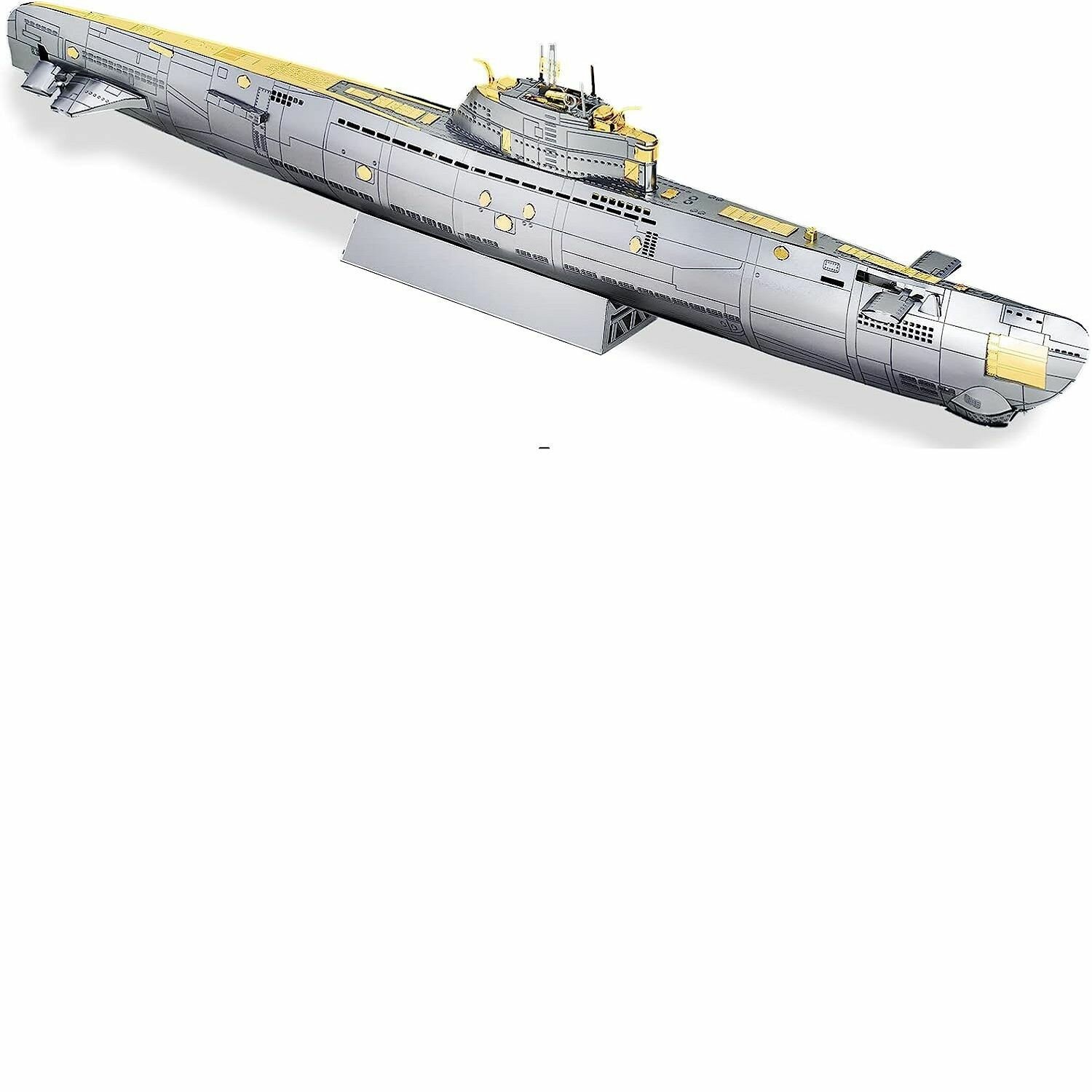 3D пазл, металлическая конструкция, развлекательные игрушки для снятия стресса ручной работы, Модели подводных лодок, коллекционные поделки