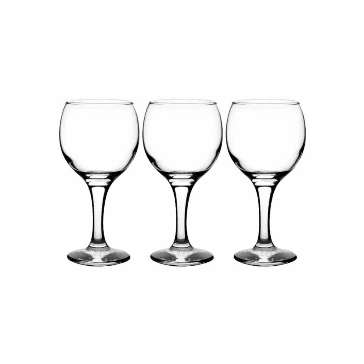 Набор рюмок Pasabahce для водки 3 шт, Бистро 60 мл, стекло