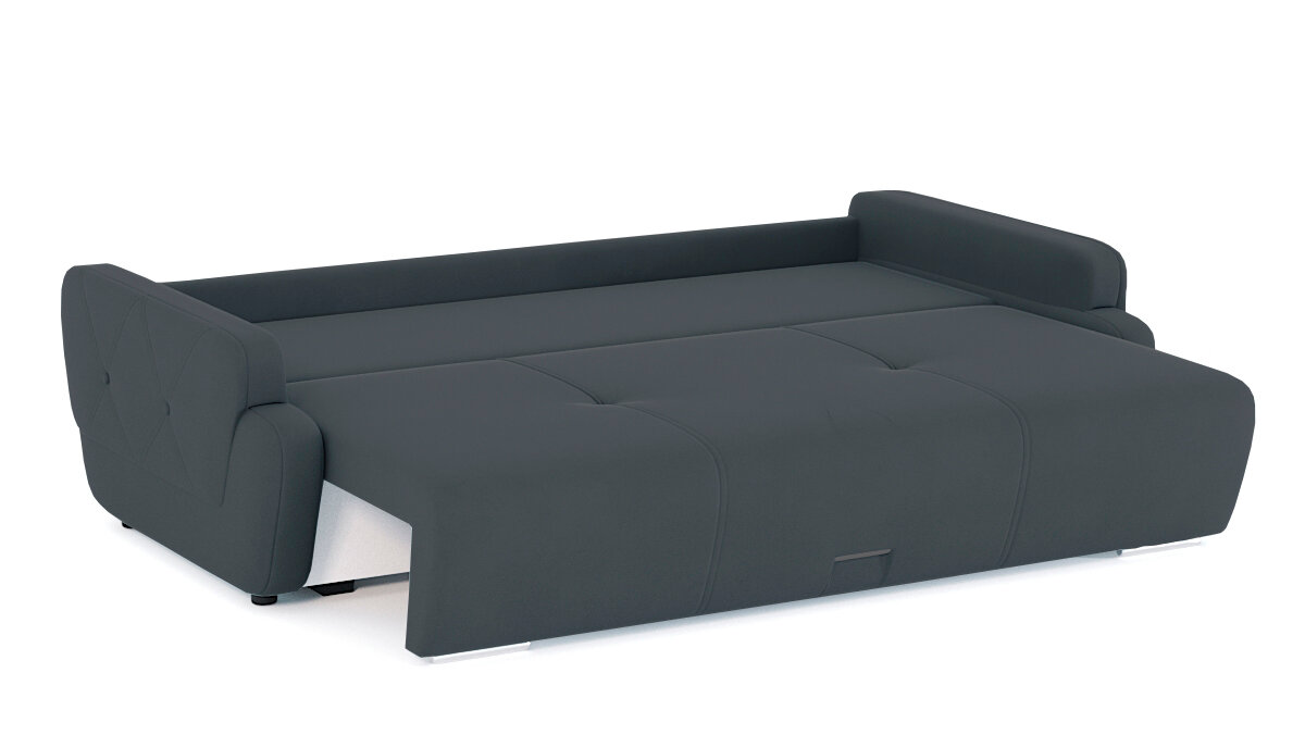 Диван DiHall "Джелонг", прямой, велюровая обивка, механизм трансформации пантограф