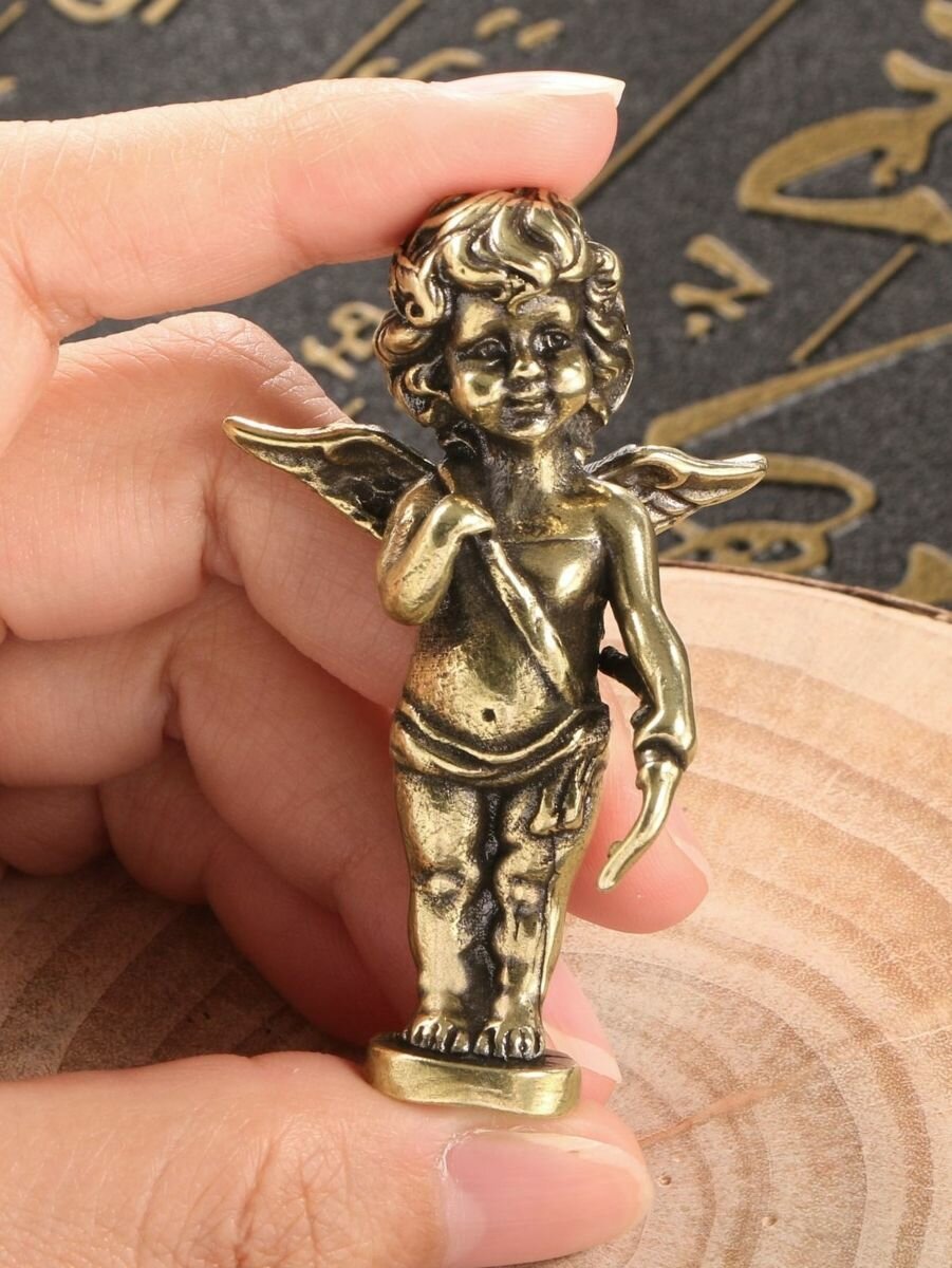 Статуэтка "Купидон" бронза (6.1*3.8 см.)