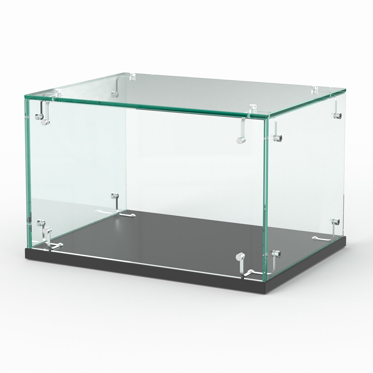 Витрина-купол "сладость" №10-П для выпечки настольная пдсп, Черный