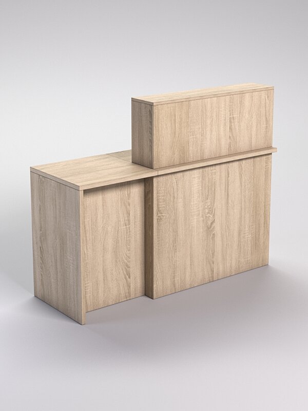 Ресепшн "Лирика" №1-Л, Дуб Сонома. Производитель товара - компания Westcom.