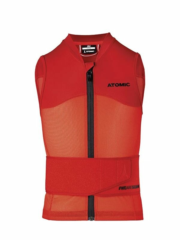Защита от катания на лыжах и сноуборде, ATOMIC LIVE SHIELD Vest JR Детский лыжный жилет AN5205022, красный, S -enj