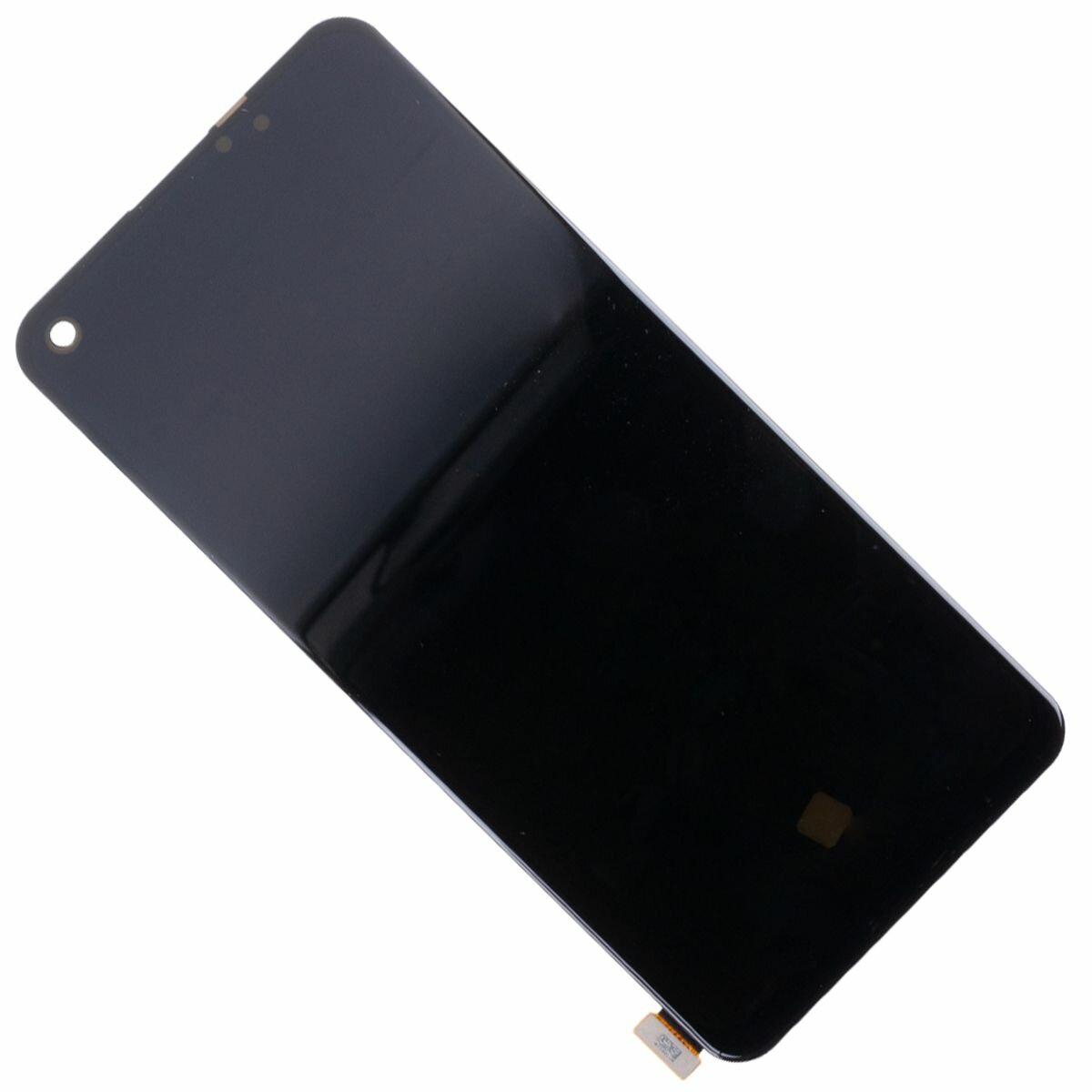 Дисплей для Realme 8 (RMX3085) в сборе с тачскрином <черный> (OEM)