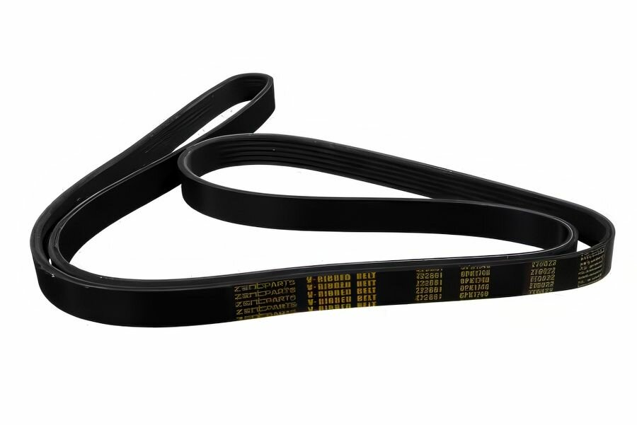 Ремень поликлиновой 6PK1740 для Форд Фиеста, Фокус 1, Мондео 4, Ван 4, Митсубиси Аутлендер 2 Z22661 ZENTPARTS