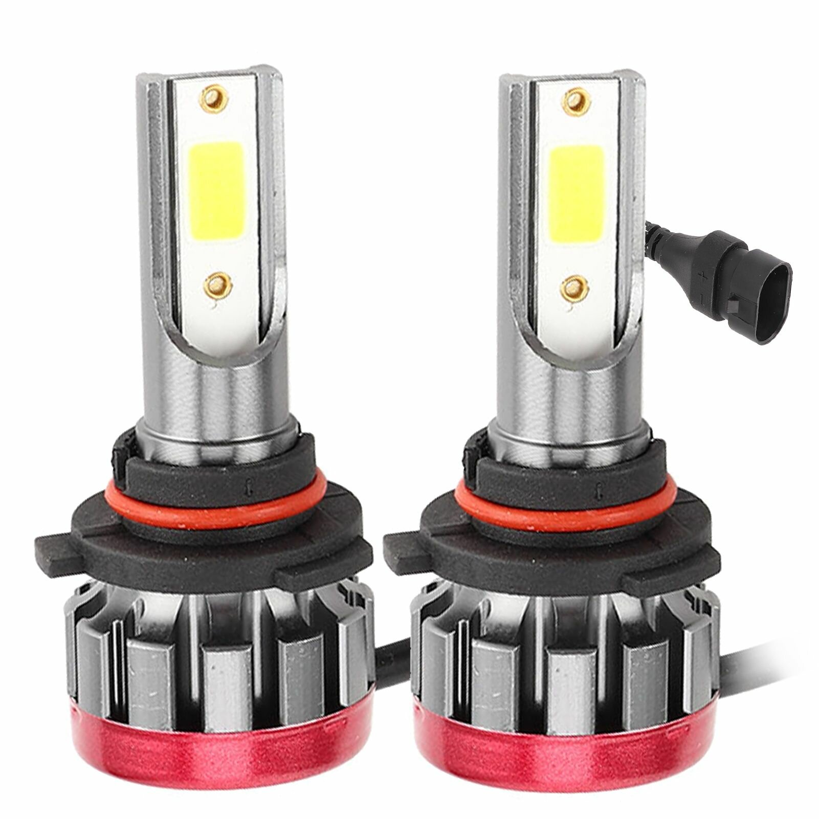 30 Вт EV19 9005/HB3 лаймово-зеленый противотуманный фонарь накаливания 3000LM с корпусом из алюминиевого сплава